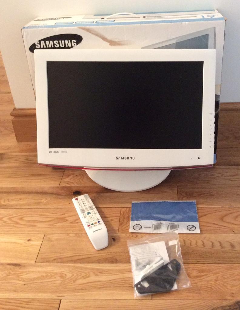 Samsung 19 inch widescreen white Tv new | in Stoke-on-Trent ...