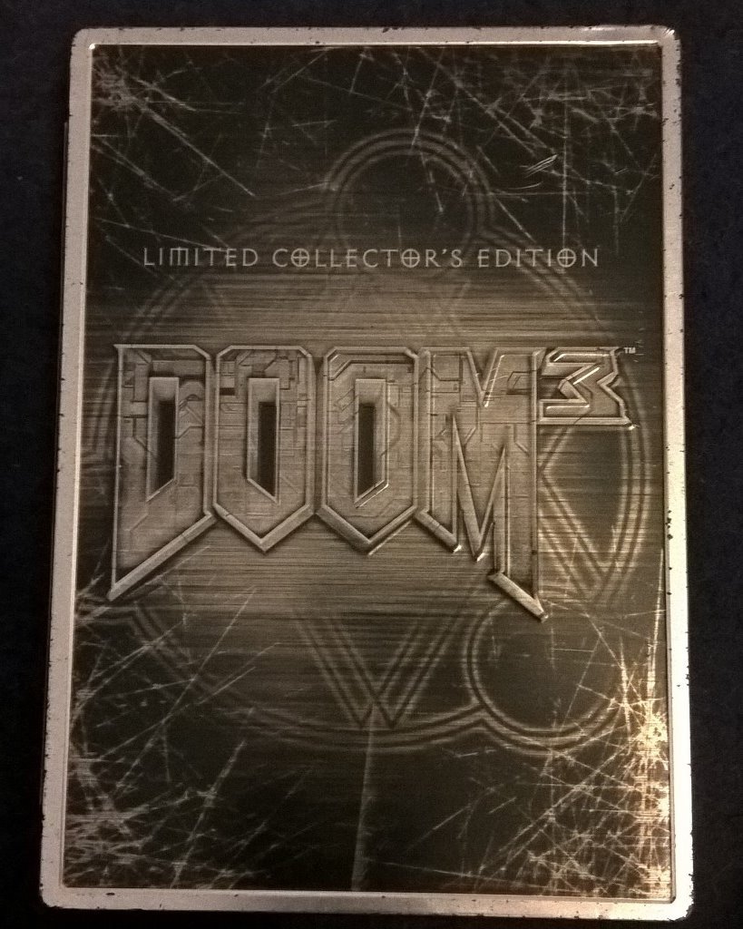 ORIGINAL XBOX DOOM 3 STEEL CASE LIMITED COLLECTORS EDITION | in ...