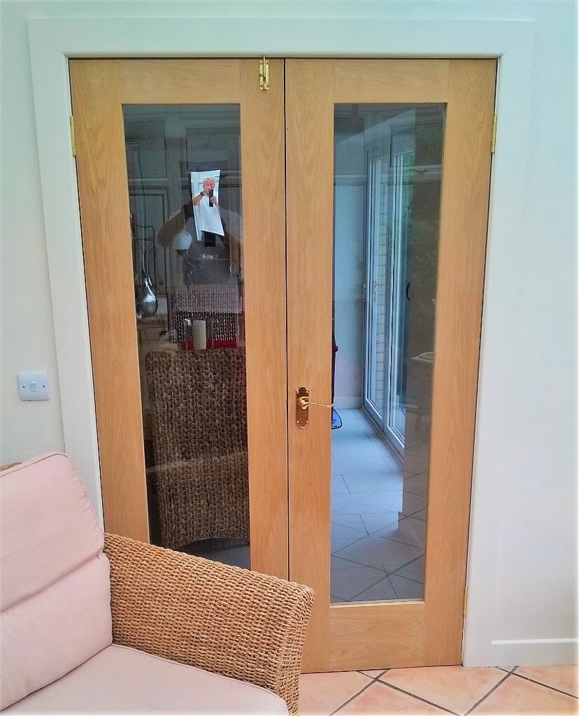 SOLID OAK FRENCH DOORS | in Liberton, Edinburgh | Gumtree