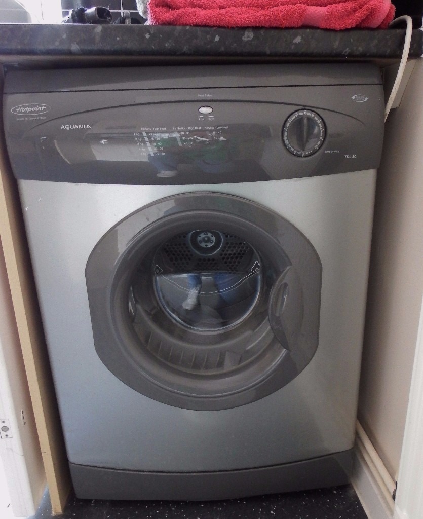 HOTPOINT ULTIMA 8KG WASHING MACHINE WMD960 & TUMBLE DRYER AQUARIUS ...