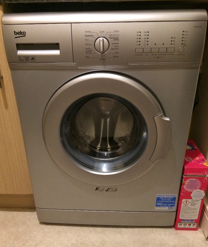 Beko WM5122S 5Kg Washing Machine with 1200 rpm - Silver | in Darwen ...
