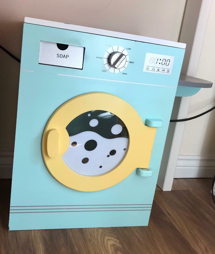Wooden toy washing machine | in St Mellons, Cardiff | Gumtree