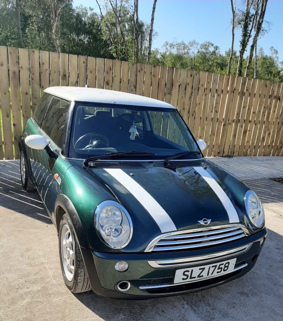 Mini Cooper. Rare British racing green with cooper white stripes | in ...