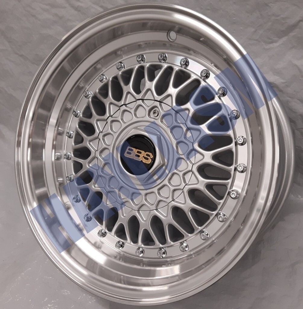 BB7* 4X NEW ALLOY WHEELS 15" INCH RS ALLOYS BBS MESH STYLE MAZDA MX5 MX ...