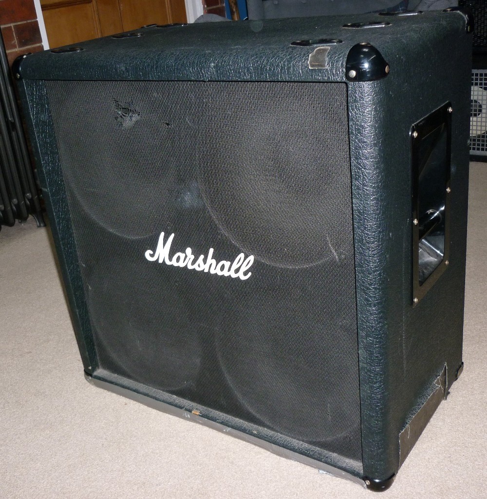 SOLD: Marshall 4x12 loaded cab - £85 - Nottingham - Amps £ Discussions ...