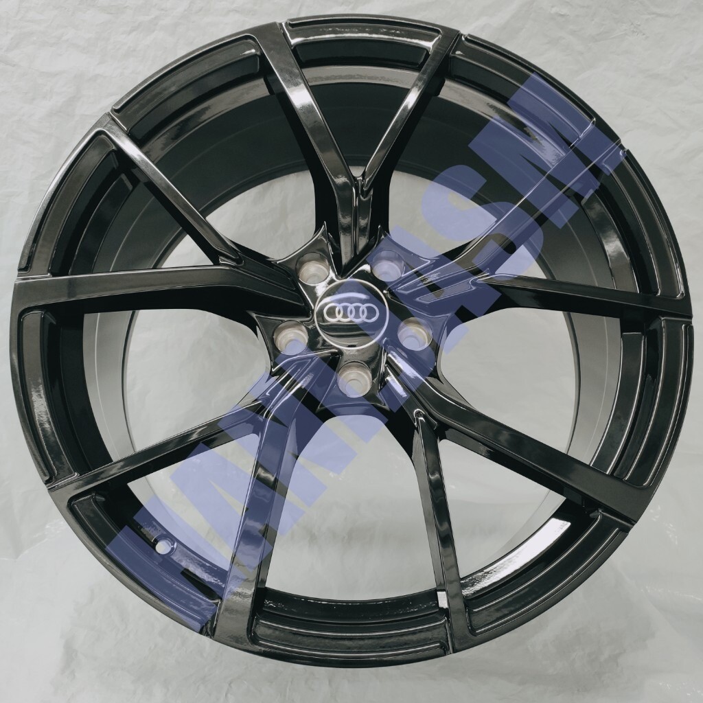 E37* 4X NEW ALLOY WHEELS 19 INCH ALLOYS BLACK AUDI TT S3 A3 RS3 A4 TTS ...