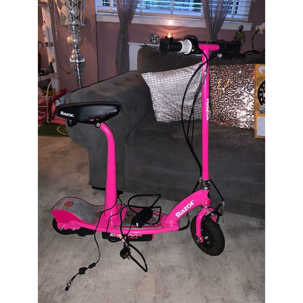 Pink Razor E100s ride on electric scooter | in Motherwell, North ...