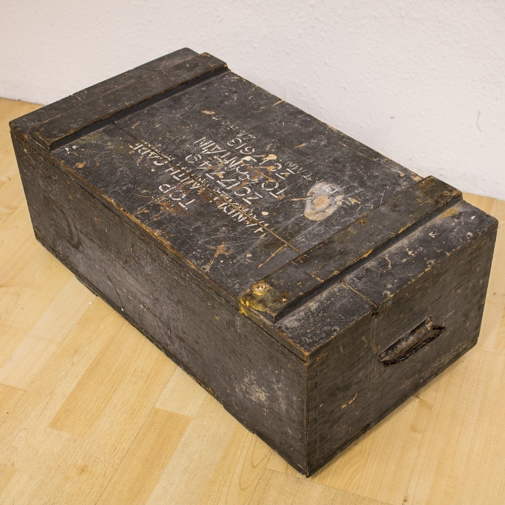 Old Wooden Military Crates