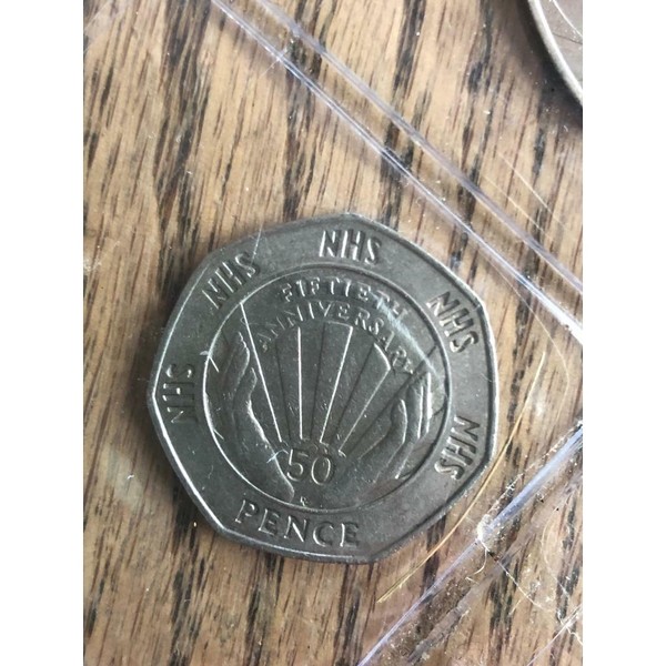 Nhs 50P Coin for sale in UK | 59 used Nhs 50P Coins