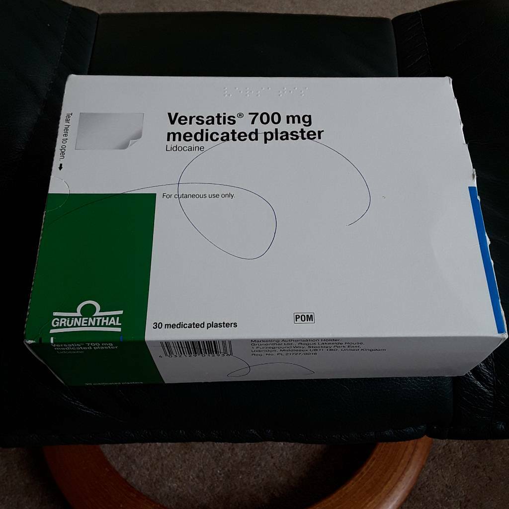 Versatis 700mg medicated plaster. | in Saffron Walden, Essex | Gumtree