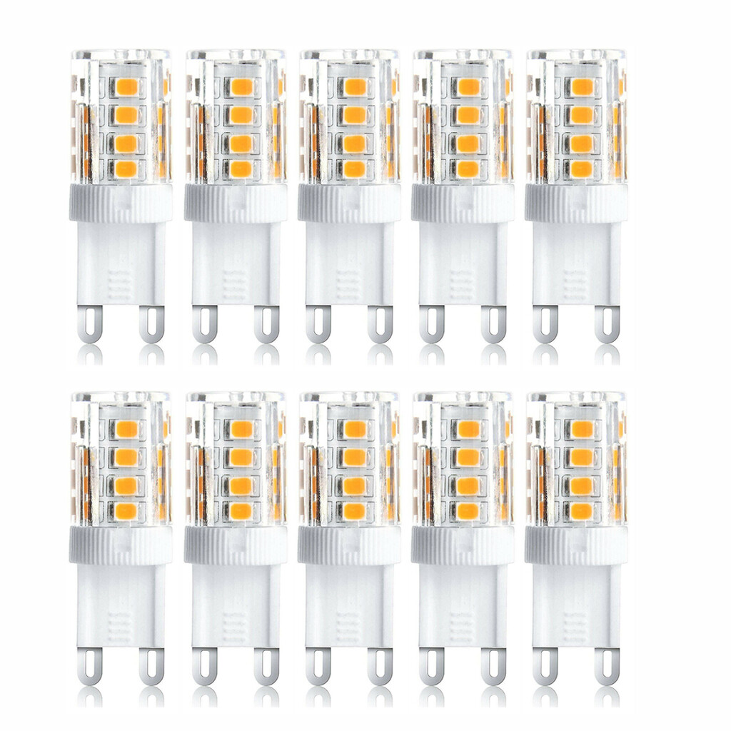 10x G9 LED Bulb Warm/Cool White 5W=40W Halogen Capsule Light Bulbs Energy Saving | eBay