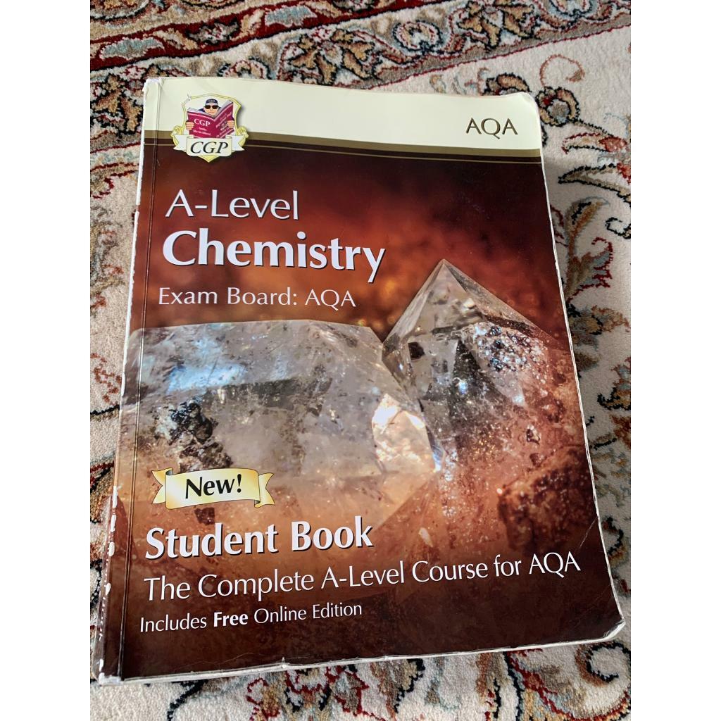 A level Chemistry CGP YEAR 1 & YEAR 2 Textbook AQA brand new condition ... A level Chemistry CGP YEAR 1 & YEAR 2 Textbook AQA brand new condition ...
