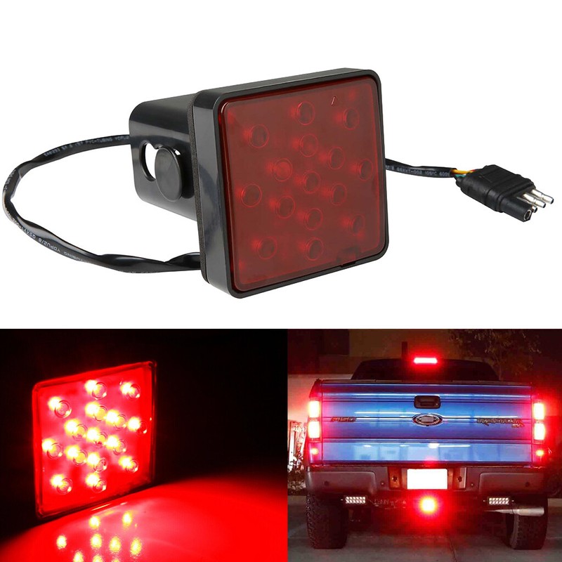 For Ford F150 F-150 F250 15 LED Towing Hitch Cover Light Strobe Tail ...