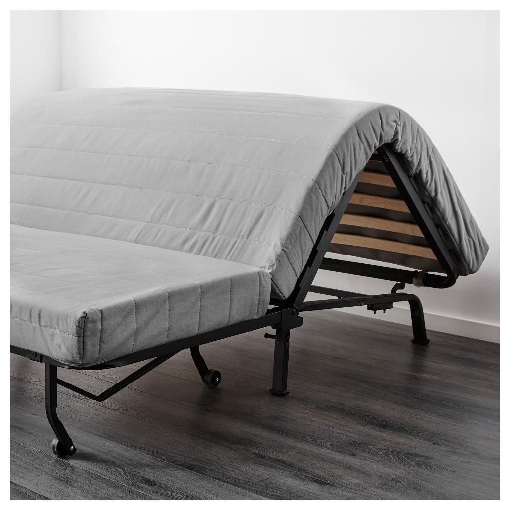 Ikea Folding Double Sofa Bed Complete With 2 X Covers Like New In