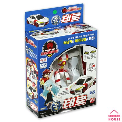 Gifts Turning Mecard W Blue Ver DIKE Mecarnimal Transforming Robot Car ...