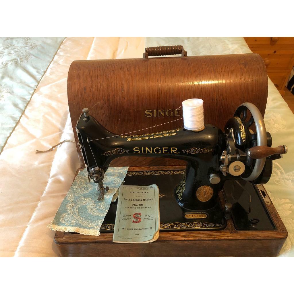 Antique Singer sewing machine model number 99 | in Longwell Green ...