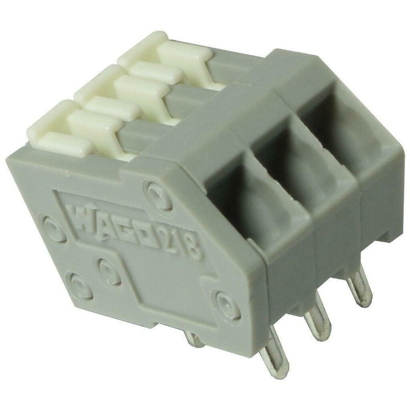 Wago 218-103 Anreihklemme 160v 3-polig Klemmenleiste 2,5mm Printklemme ...