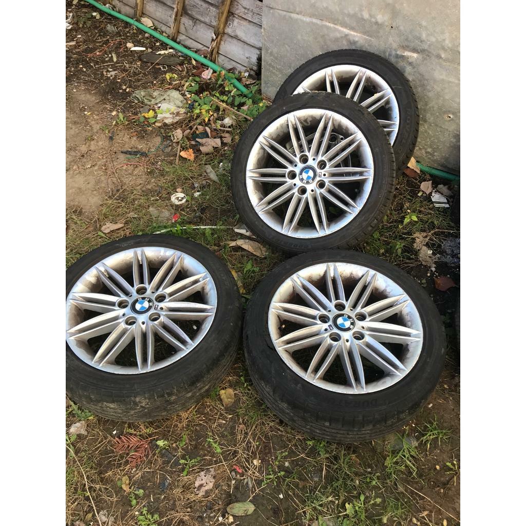 BMW 17 inch m sports wheels | in East Grinstead, West Sussex | Gumtree