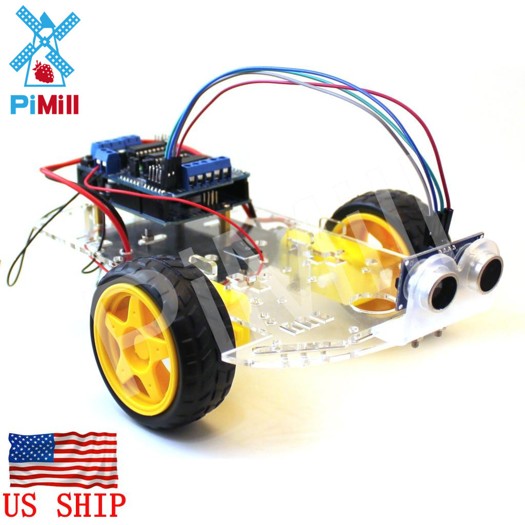 Kit Non | Pimill Arduino Obstacle Avoiding Robot Car