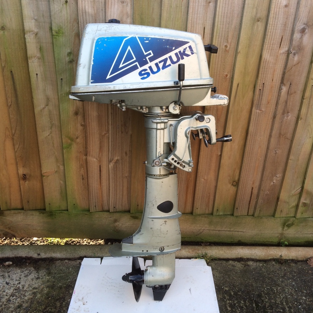 For sale, Suzuki 4 Hp short shaft 2 Stroke Outboard motor, with forward ...