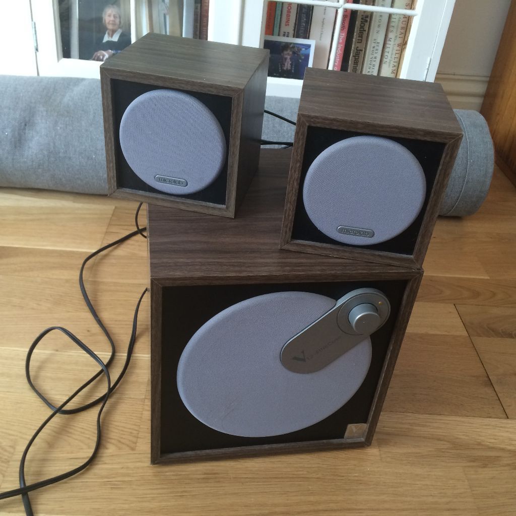 Microlab V12 Fine Cone (FC330 Model)Subwoofer System Speaker- | in ...