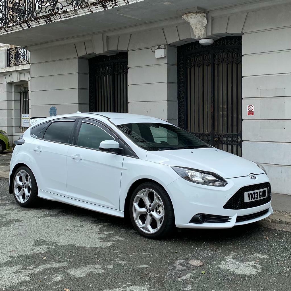 White 2013 Mk3 Ford Focus St 48k | in Paignton, Devon | Gumtree