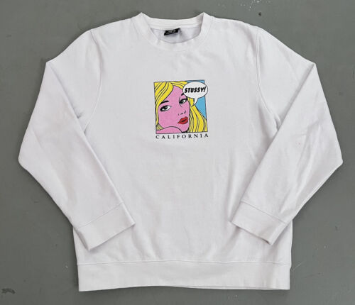 Vintage Stussy Y2K California Lichtenstein Pop Art Surf Vintage Stussy Y2K California Lichtenstein Pop Art Surf