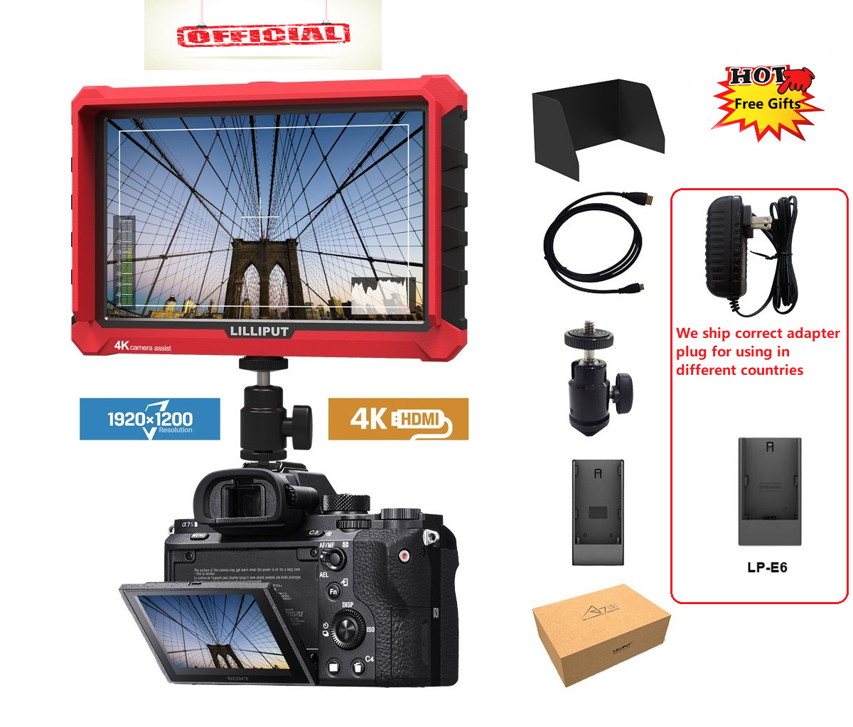 Monitor Dslr comprar usado no Brasil | 40 Monitor Dslr em segunda mão