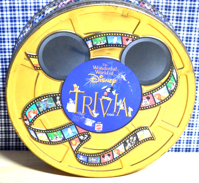 The Wonderful World of Disney Trivia Game (1997) Board Game – Board ...