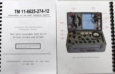 Tube Testers - Tv-7 Tube Tester