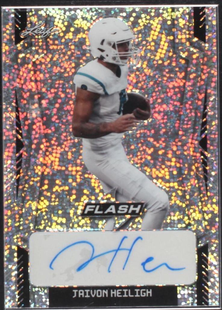 2022 Leaf Flash - Jaivon Heiligh #BA-JH1 Pre-Production Proof Silver ...