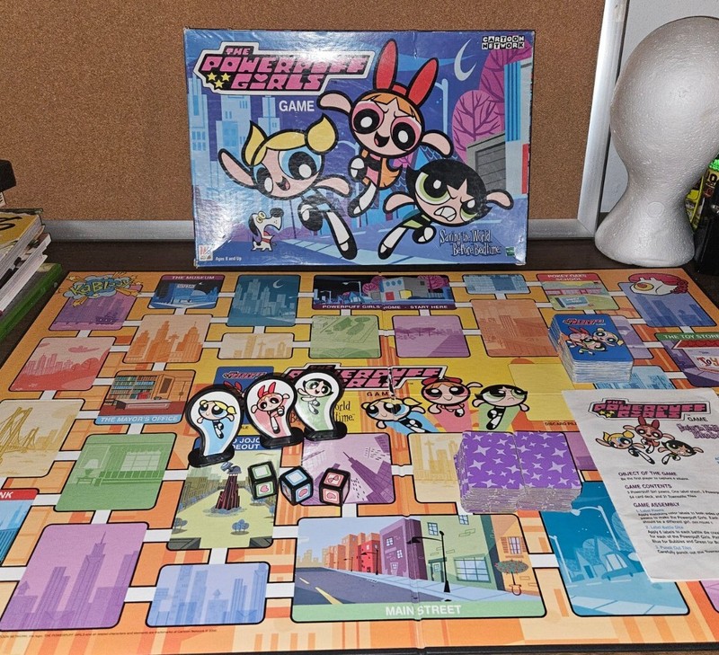 The Powerpuff Girls: Saving the World Before Bedtime (2000) Board Game ...