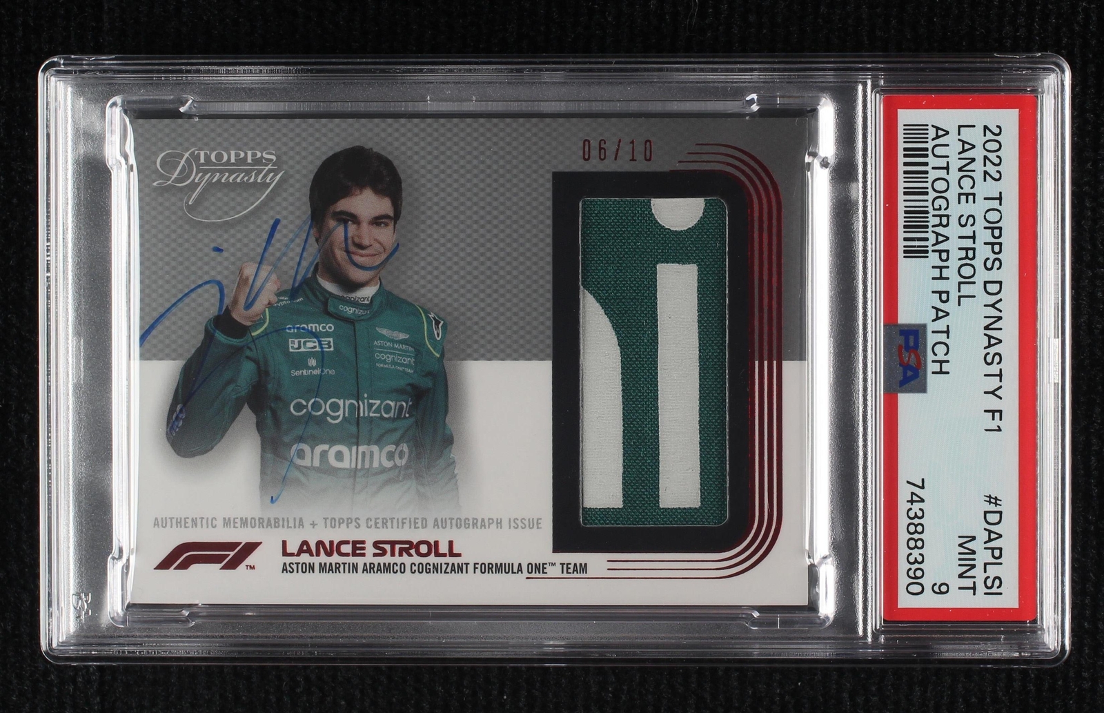 2022 Topps Dynasty Formula 1 - Dynasty Autograph Patches #DAP-LSI Lance ...