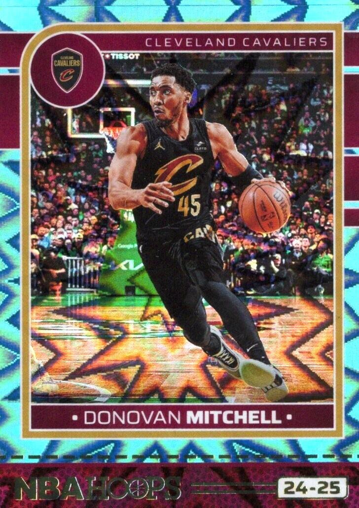 2024-25 Panini Nba Hoops - Donovan Mitchell #211 Teal Explosion for ...