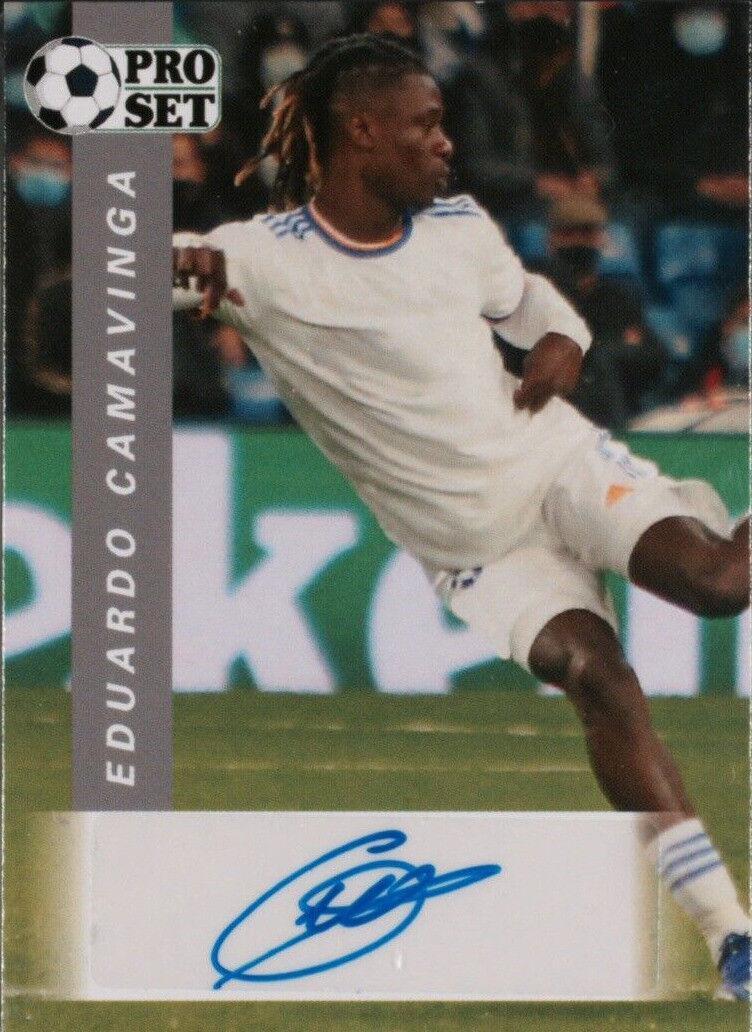 2022 Pro Set - Base Autographs Eduardo Camavinga #PS-EC1 (AU) for sale ...