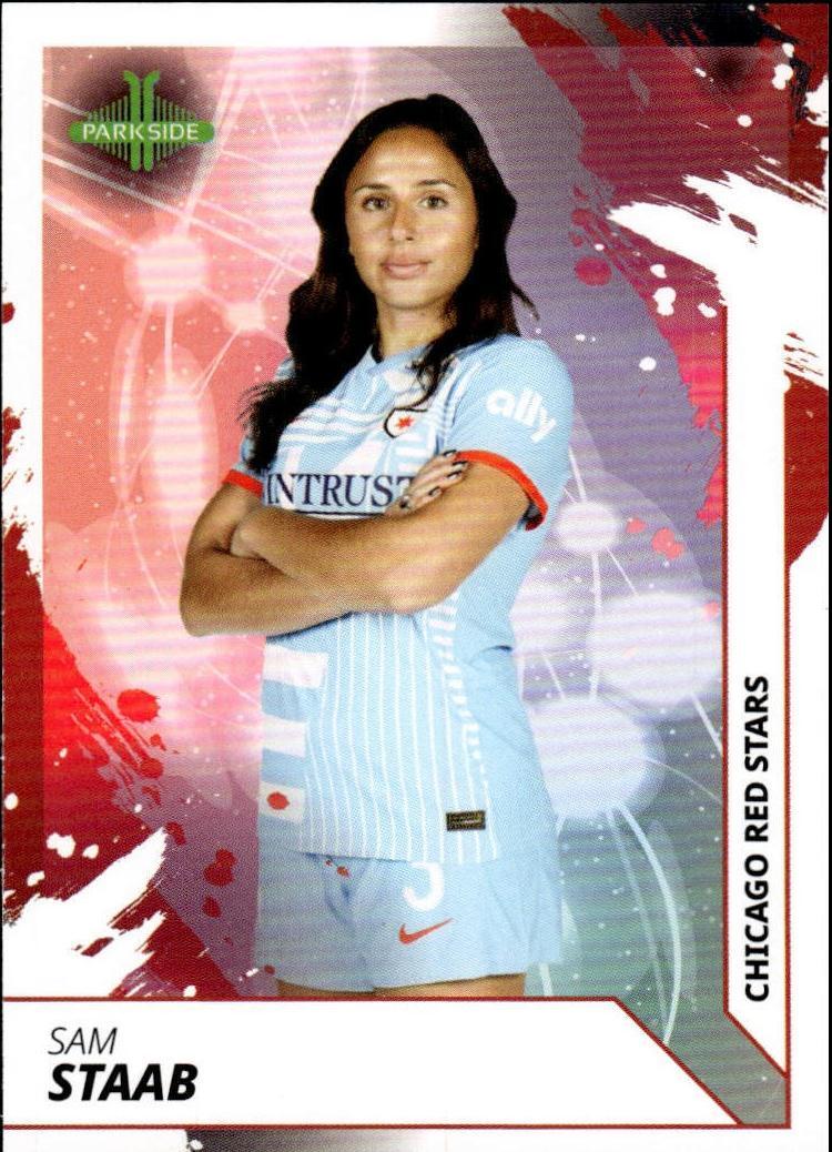2024 Parkside NWSL Vol. 1 - Sam Staab #134 for sale online | eBay
