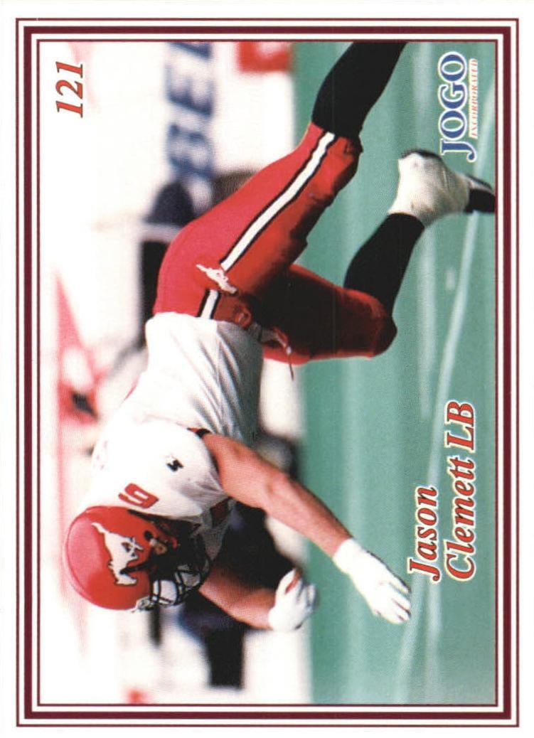 1999 Jogo CFL - Jason Clemett #121 (RC) for sale online | eBay