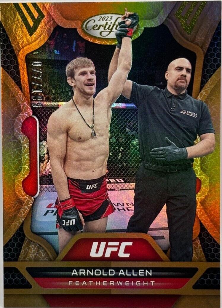 2023 Panini Chronicles UFC - Certified Bronze #227 Arnold Allen /199 ...