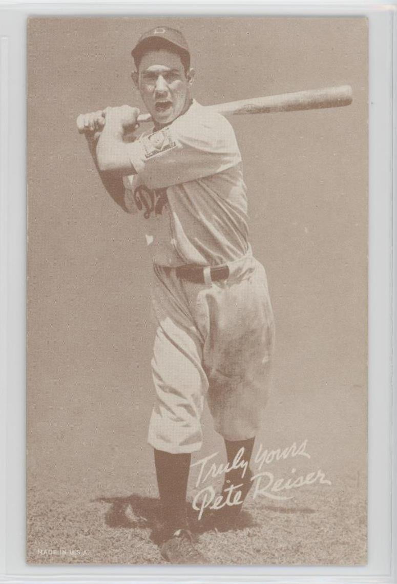 1939-46 Exhibits Salutations - Pete Reiser Made in USA on Left (RC) for ...