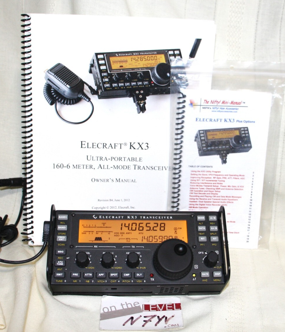 ELECRAFT KX3 160-6 MTRS KXAT3 KXFL3 MH3 + GUARANTEED + SHIPPED FREEのeBay公認海外通販｜セカイモン