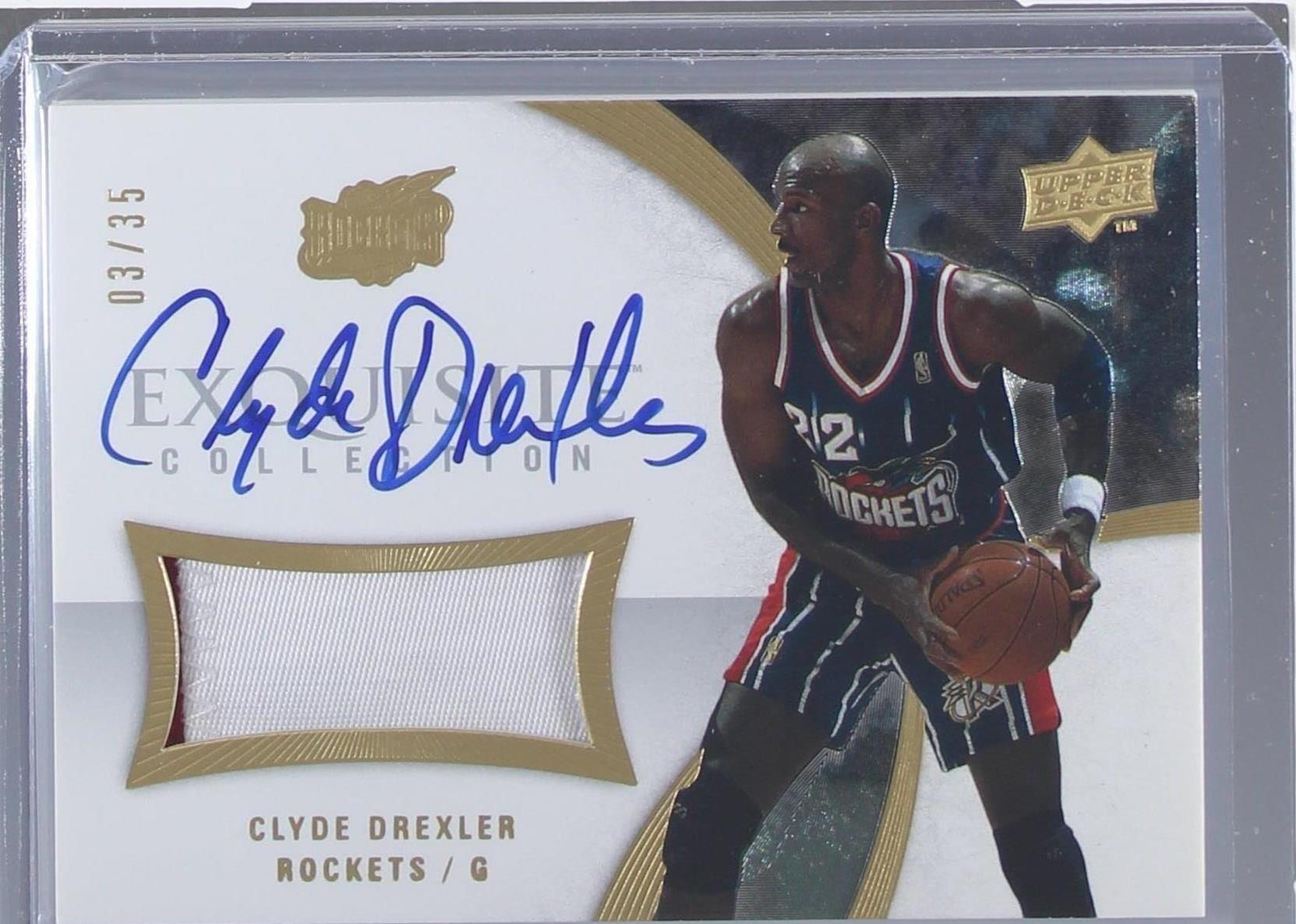 2007-08 Upper Deck Exquisite Collection - Exquisite Autograph Patches # ...