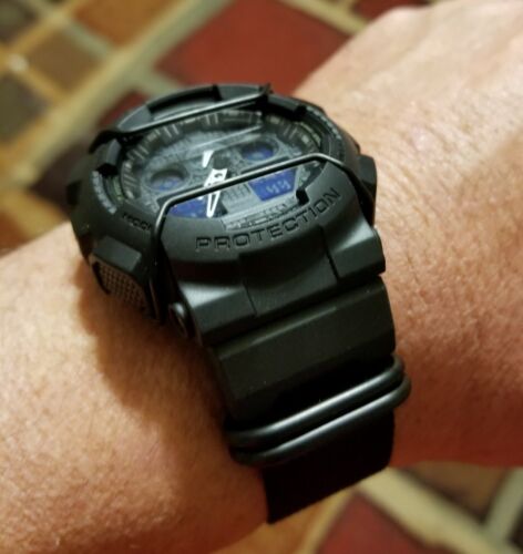 G-Shock GA-100 Military All Black Special Edition No Box | eBay G-Shock GA-100 Military All Black Special Edition No Box | eBay