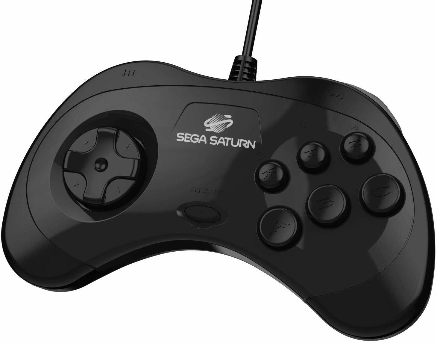 Retro-Bit Official Sega Saturn Controller Pad for Sega Saturn Original ...
