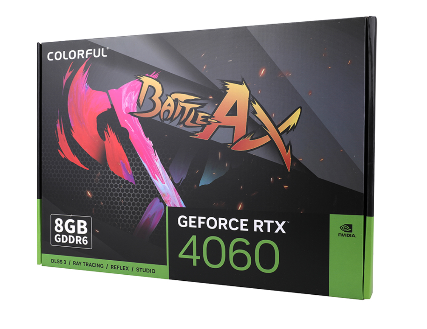 Colorful Geforce BattleAx RTX 4060 NB Duo 8GB-V GDDR6 Colorful Geforce BattleAx RTX 4060 NB Duo 8GB-V GDDR6