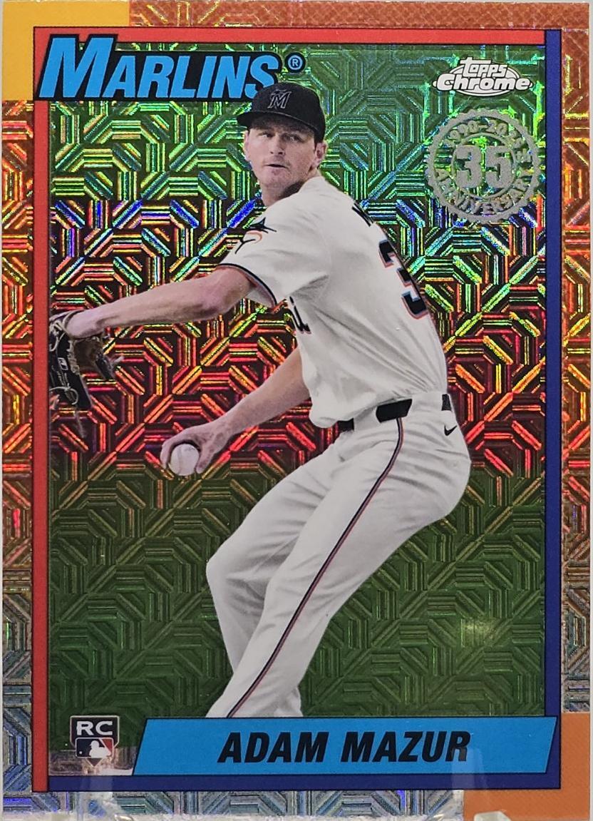 2025 Topps Series 1 - 1990 Topps Chrome Silver Pack #T90C-65 Adam Mazur (RC) for sale online | eBay