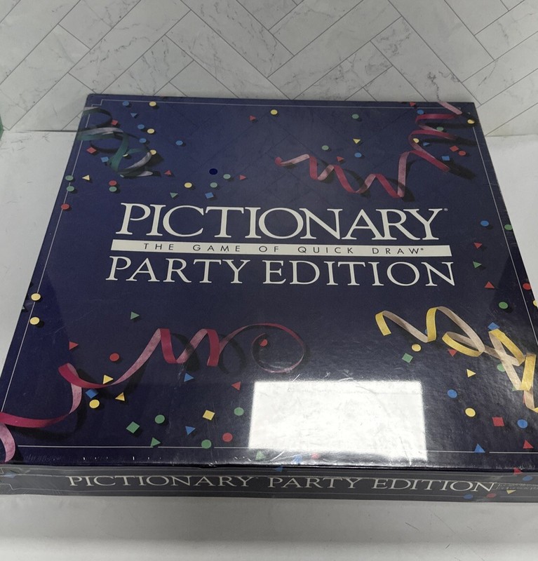 Pictionary: Party Edition (1989) Board Game – Board Game Guys