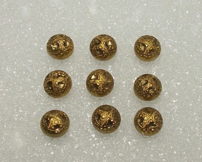 Buttons - Antique Golden Age