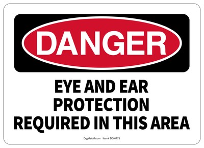 Safety Signage - Eye Protection