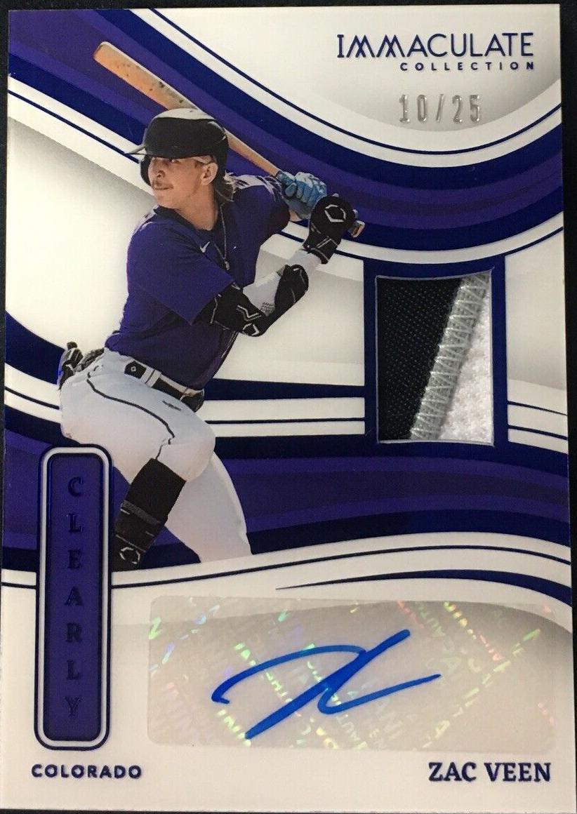 2023 Panini Immaculate Collection - Clearly Immaculate Material ...