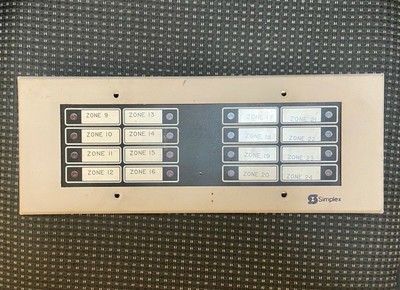Industrial Fire Protection - Simplex Annunciator
